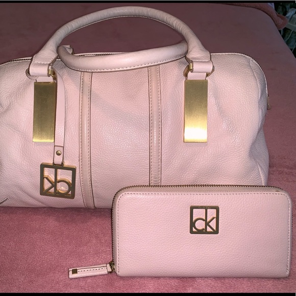 Calvin Klein | Bags | Calvin Klein Authentic Purse Pink | Poshmark